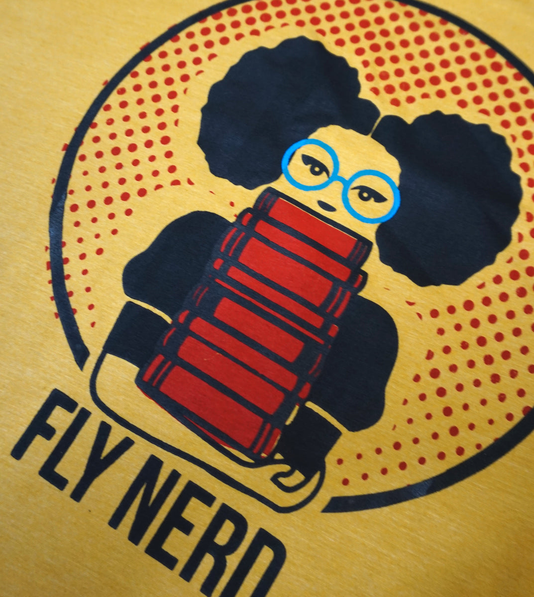 Fly Nerd Bookworm Girl Unisex Tee – Fly Nerd Apparel